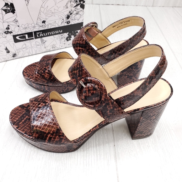 CL by Laundry | Shoes | Cl By Laundry Genna Animal Print Platform ...